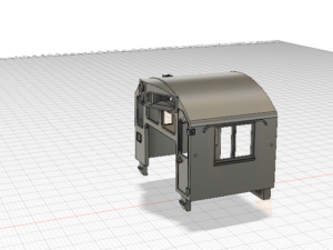 Burlington Northern SD9 chop nose conversion kit-HO scale LWP-104 ...