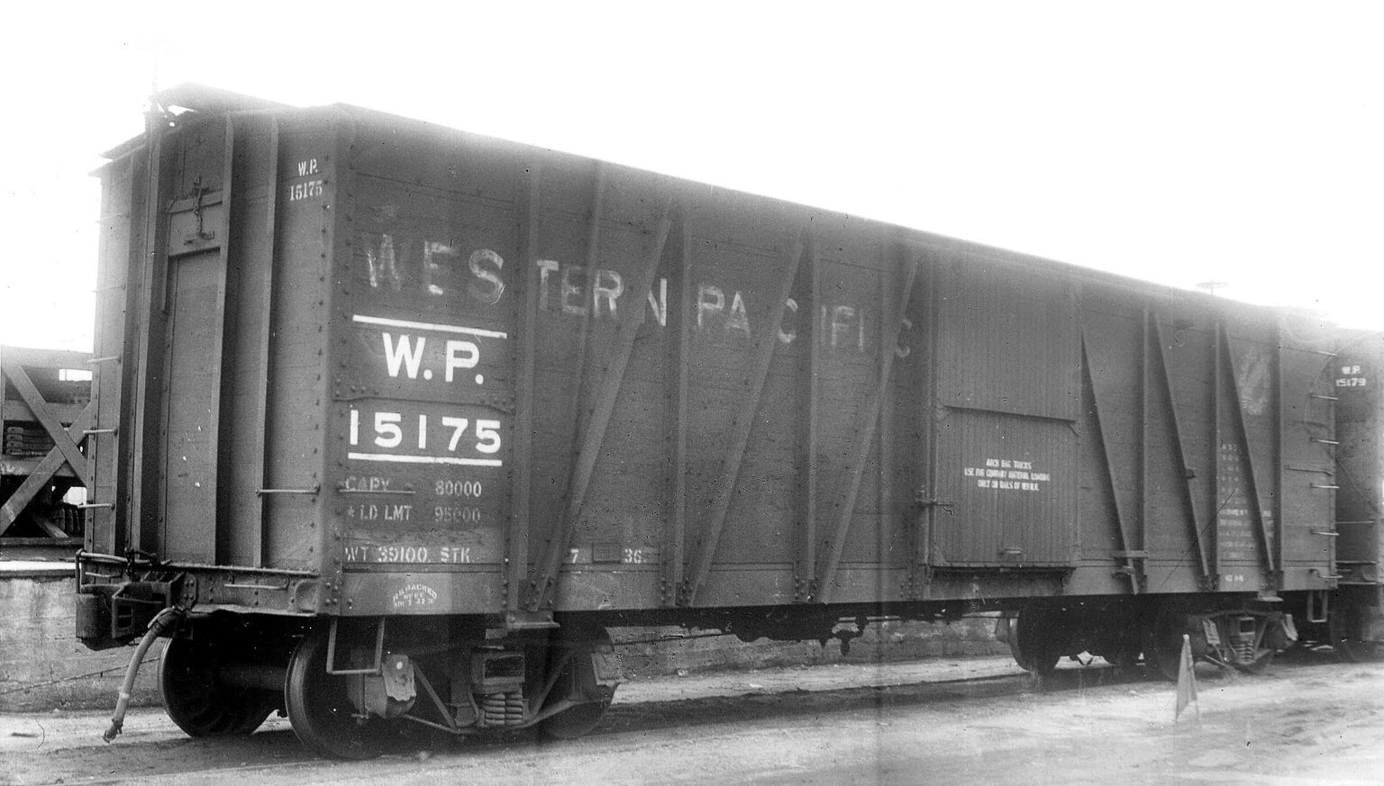 Western Pacific 1916 40′ Pullman Outside Braced Boxcar – Lines West ...